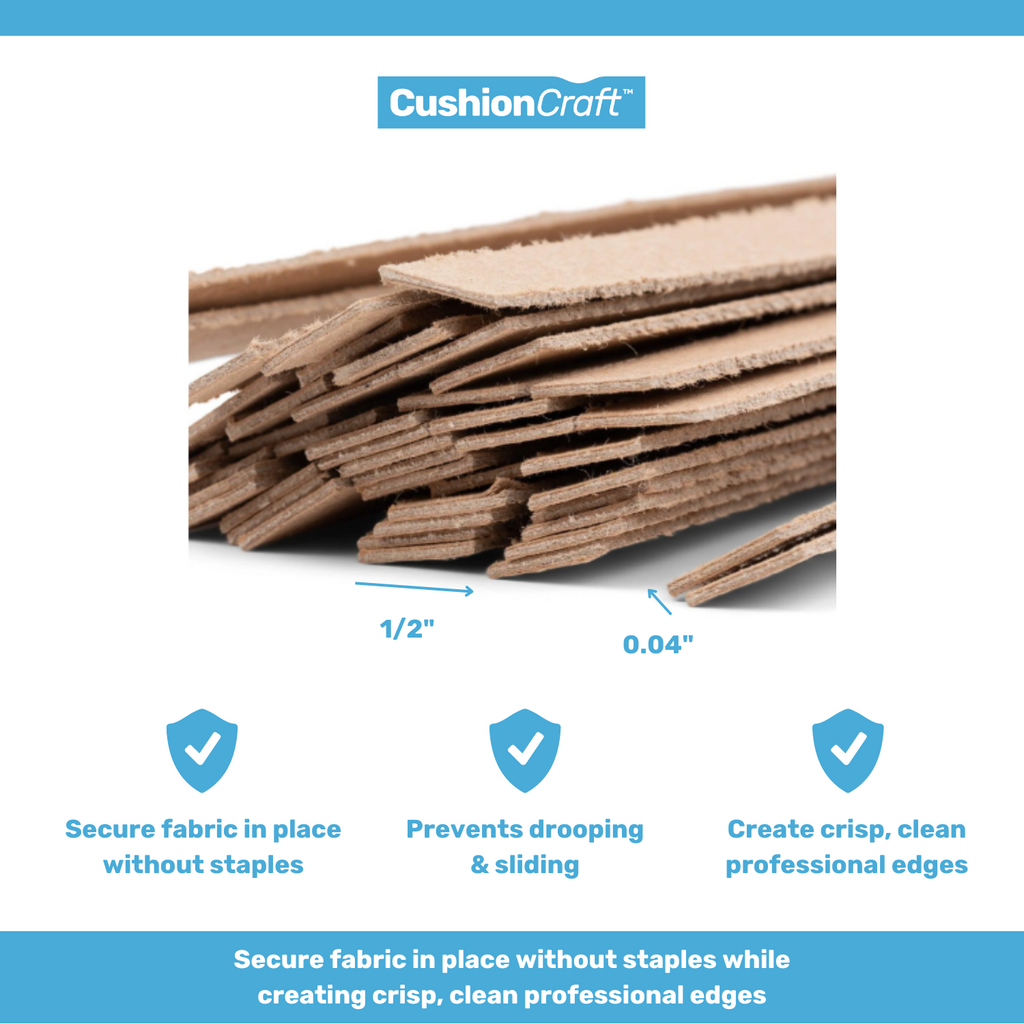 CushionCraft Cardboard Tack Strip – CushionCraft Upholstery