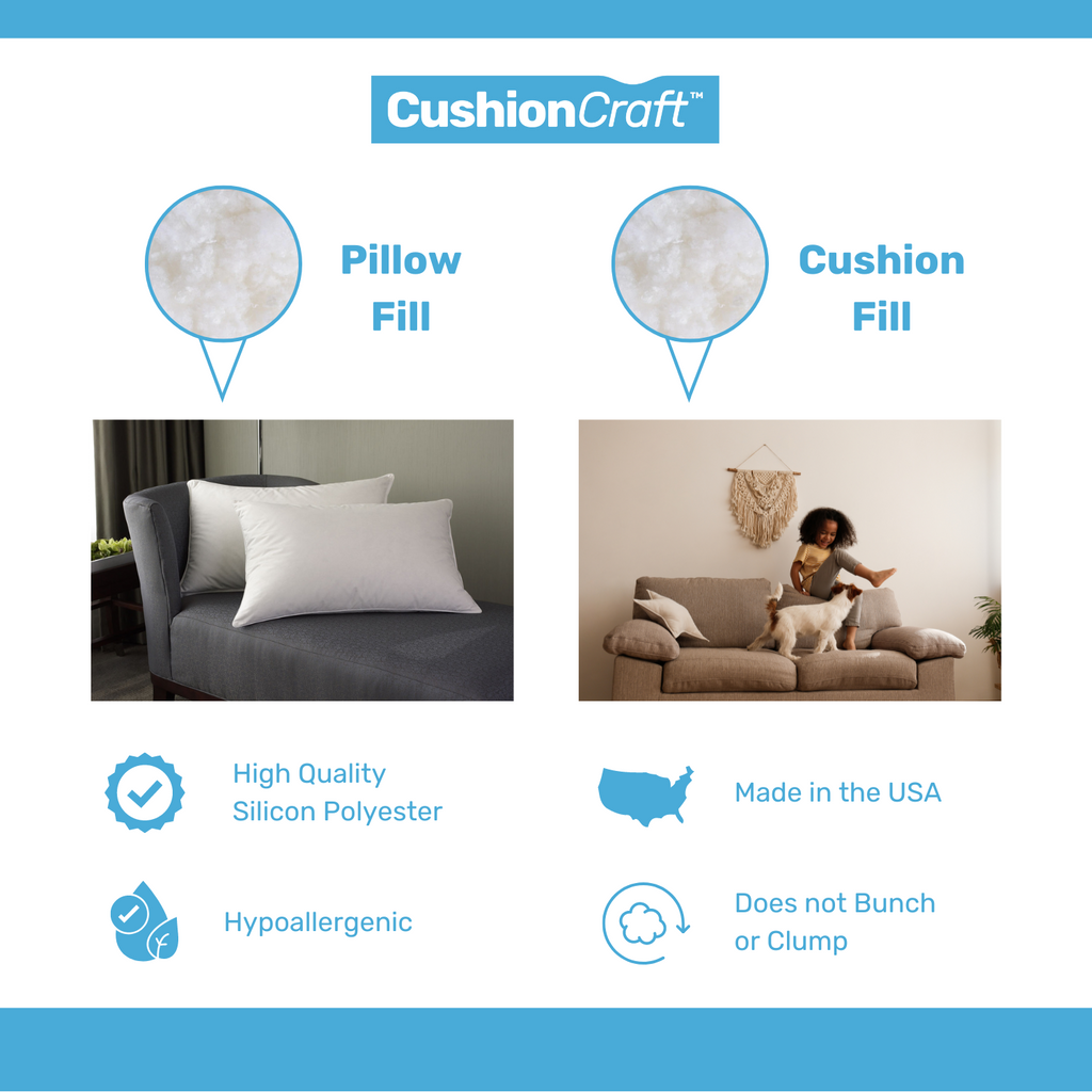 CushionCraft PolyDown Fiberfill – CushionCraft Upholstery